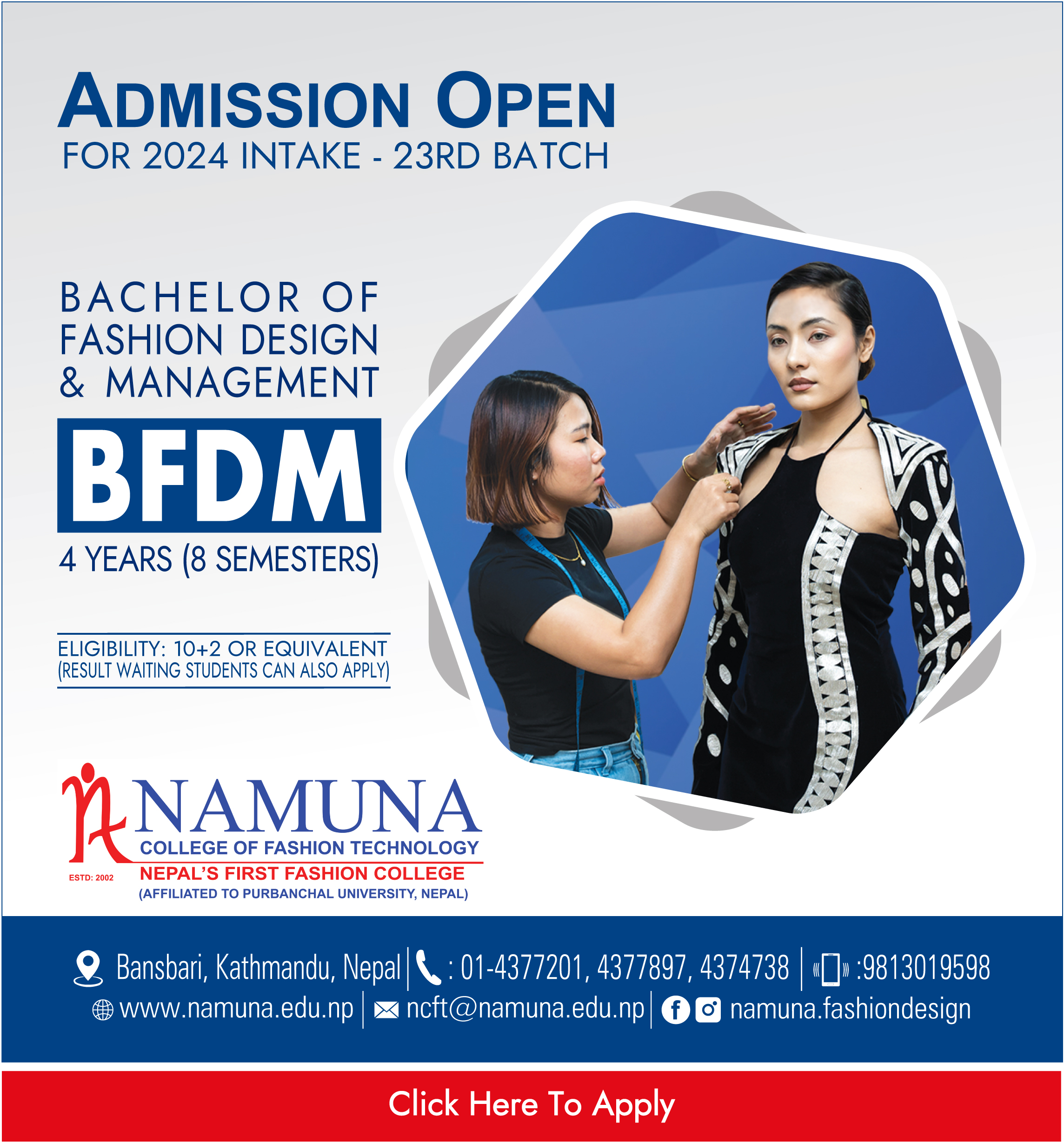 Course Structure - Namuna College of Fashion Technology